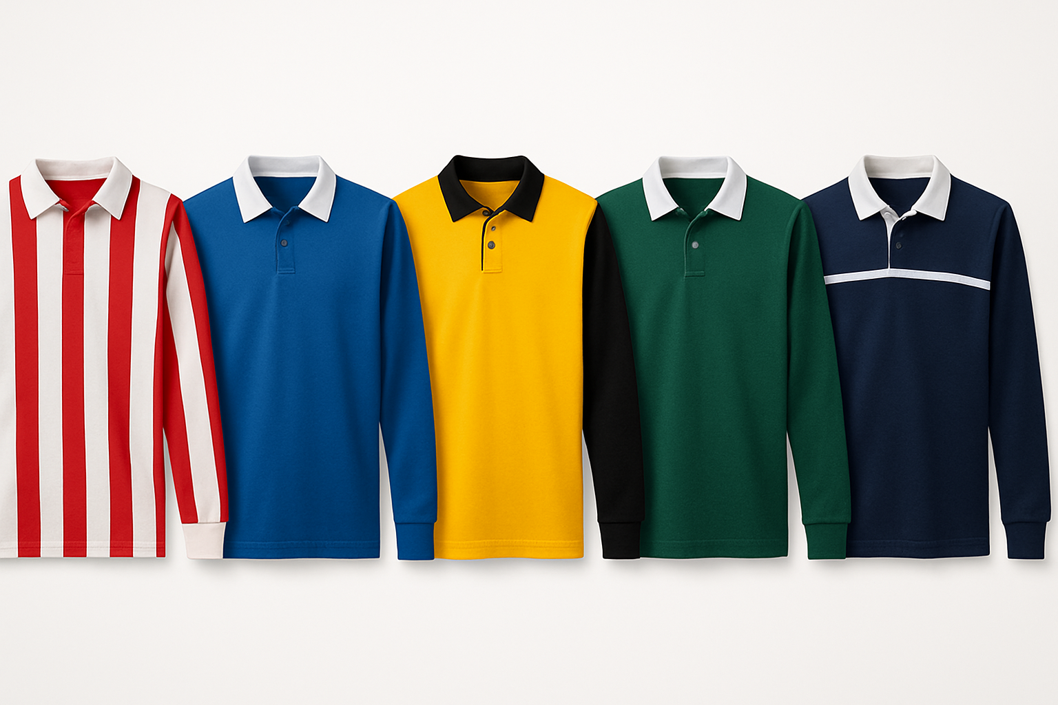 Collar Five Sleeve Football Jerseys | Retro Collection | AM Retro Store