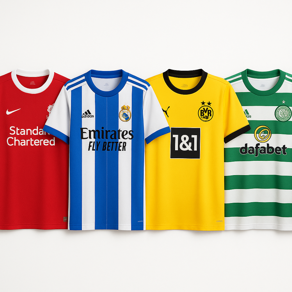 Five Sleeve Round Neck Jerseys | Retro Collection | AM Retro Store