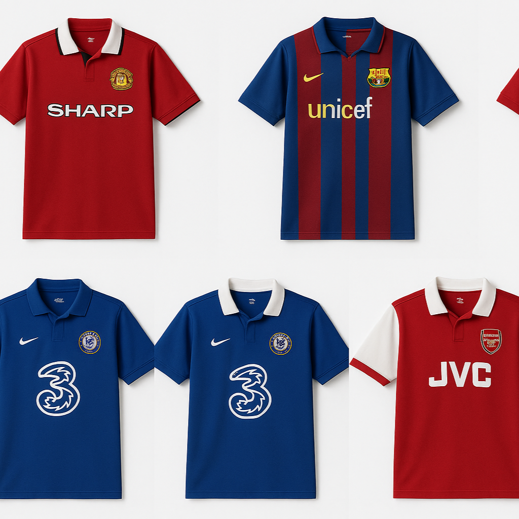 Collar Half Sleeve Retro Jerseys | AM Retro Store